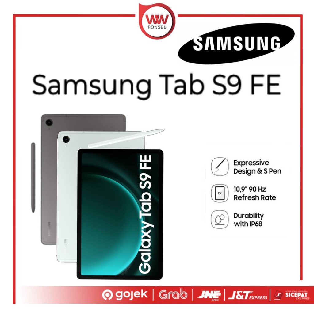 Jual Hp Samsung Tab S9 FE X510 Ram 6GB Internal 128GB Wifi Garansi ...