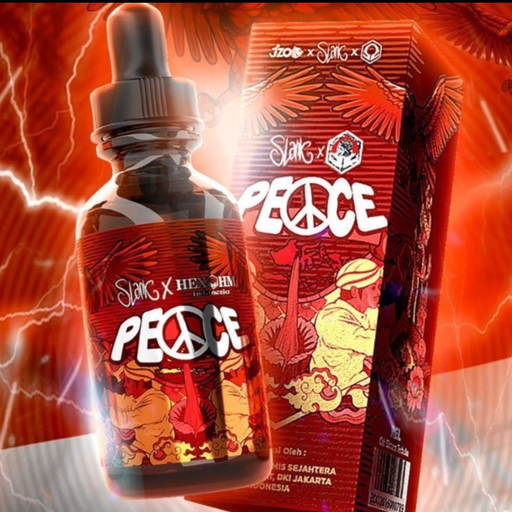 Jual SLANK PEACE FREEBASE 60ML BY HEXOHM INDONESIA X SLANK LIQUID ...