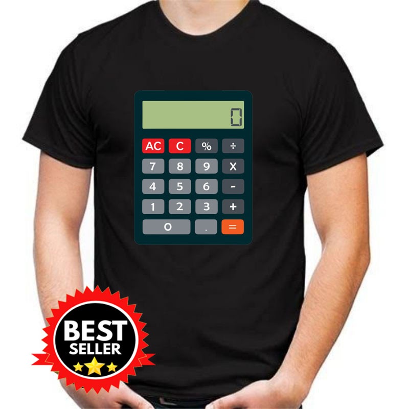 Jual Accountant Costume Outfit Math Calculator Kaos | Shopee Indonesia