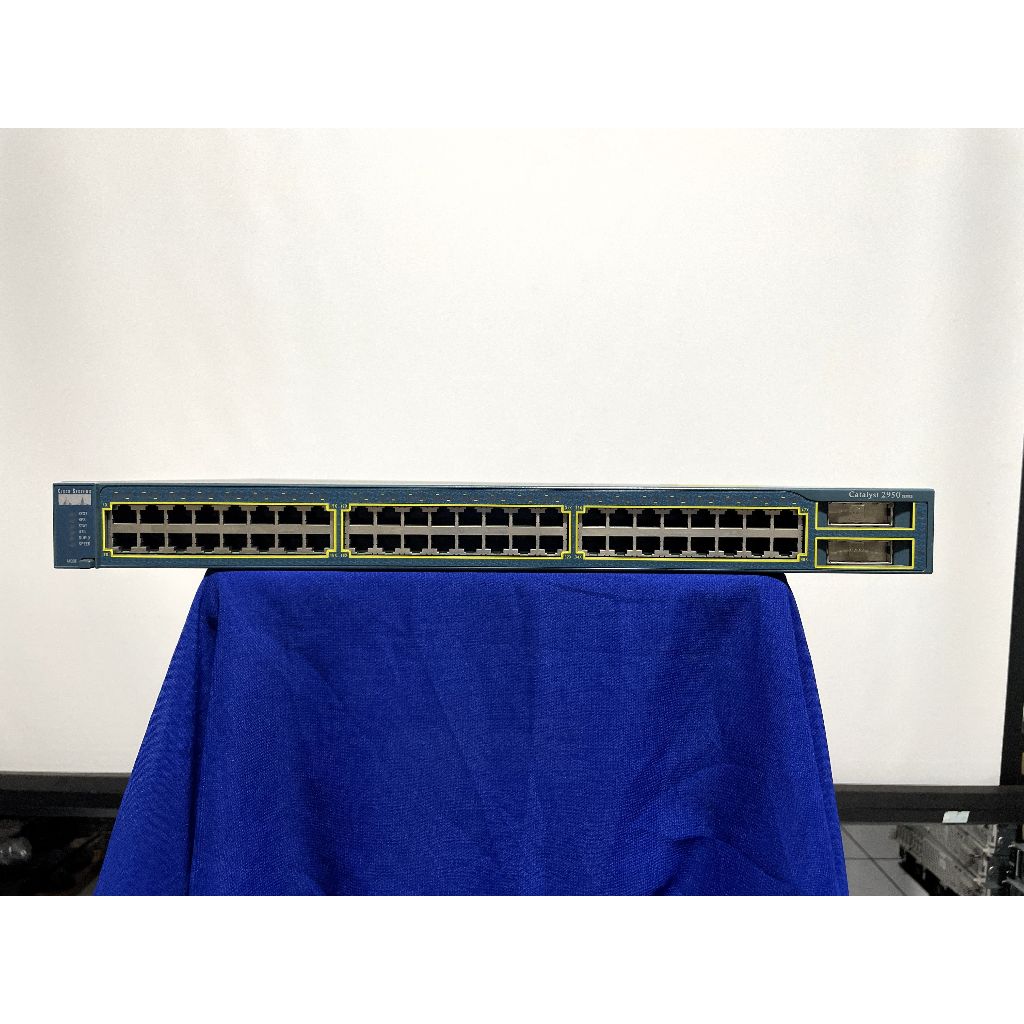 Jual switch hub cisco catalyst 2950g 48 el 48 port 10 100 | Shopee Indonesia