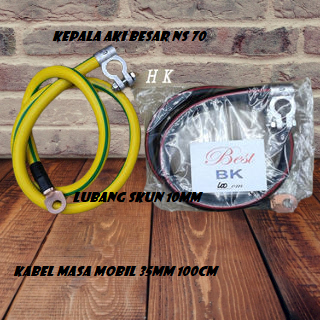 Jual KABEL AKI MOBIL KABEL MASSA DIAMETER 35MM PANJANG 100CM BEST | Shopee Indonesia