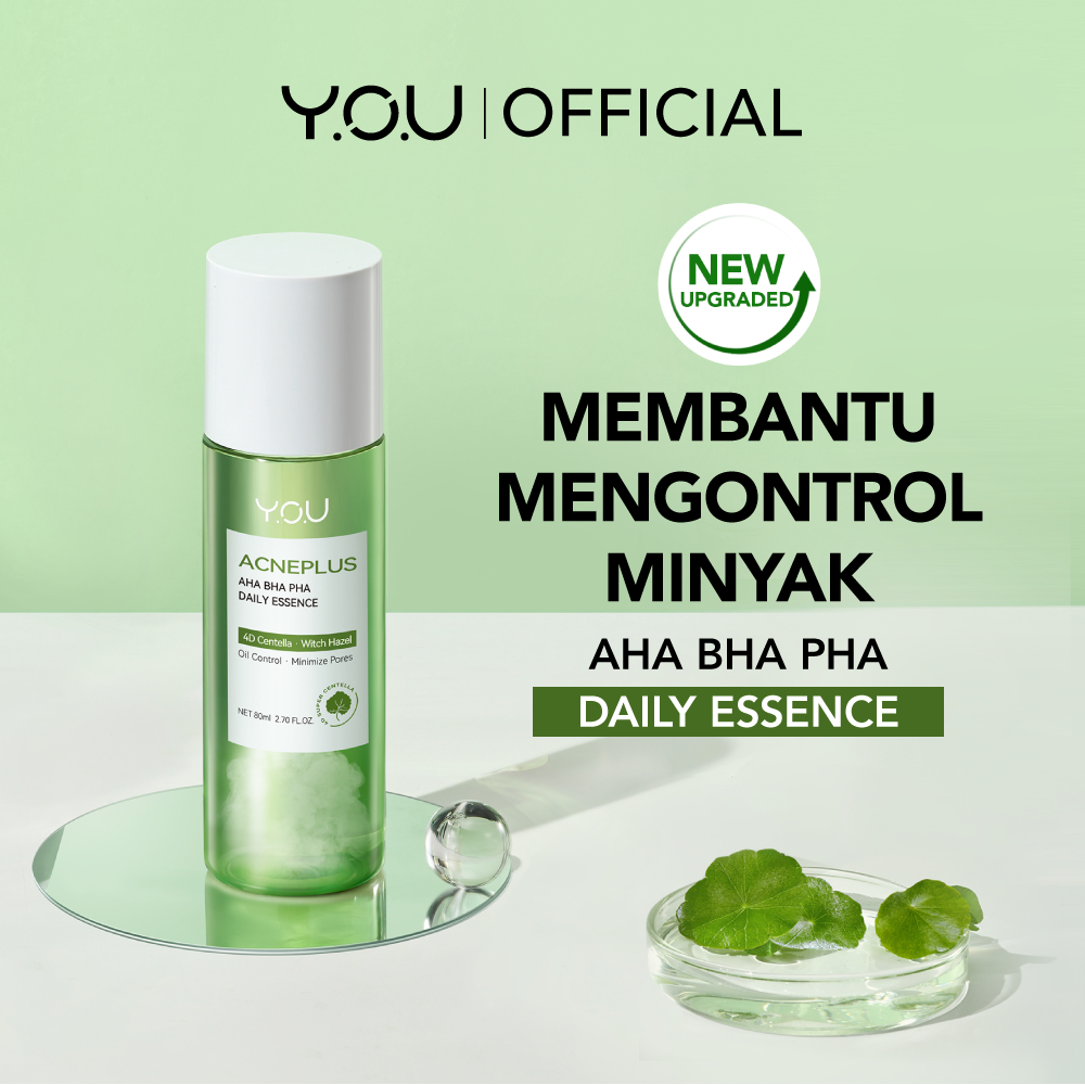 Jual [NEW] YOU AcnePlus AHA BHA PHA Daily Essence | Toner Kulit ...