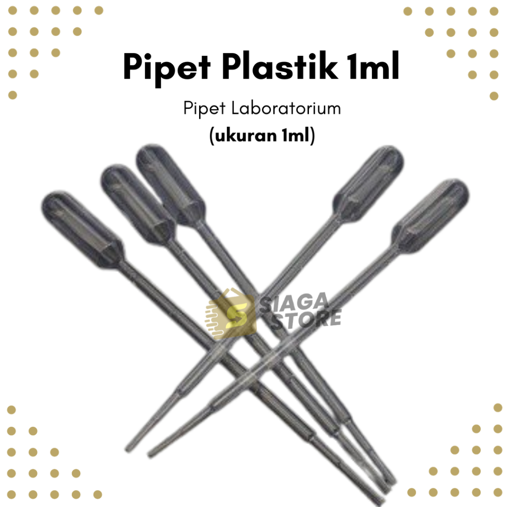 Jual Pipet Tetes Plastik 1ml Alat Laboratorium | Shopee Indonesia