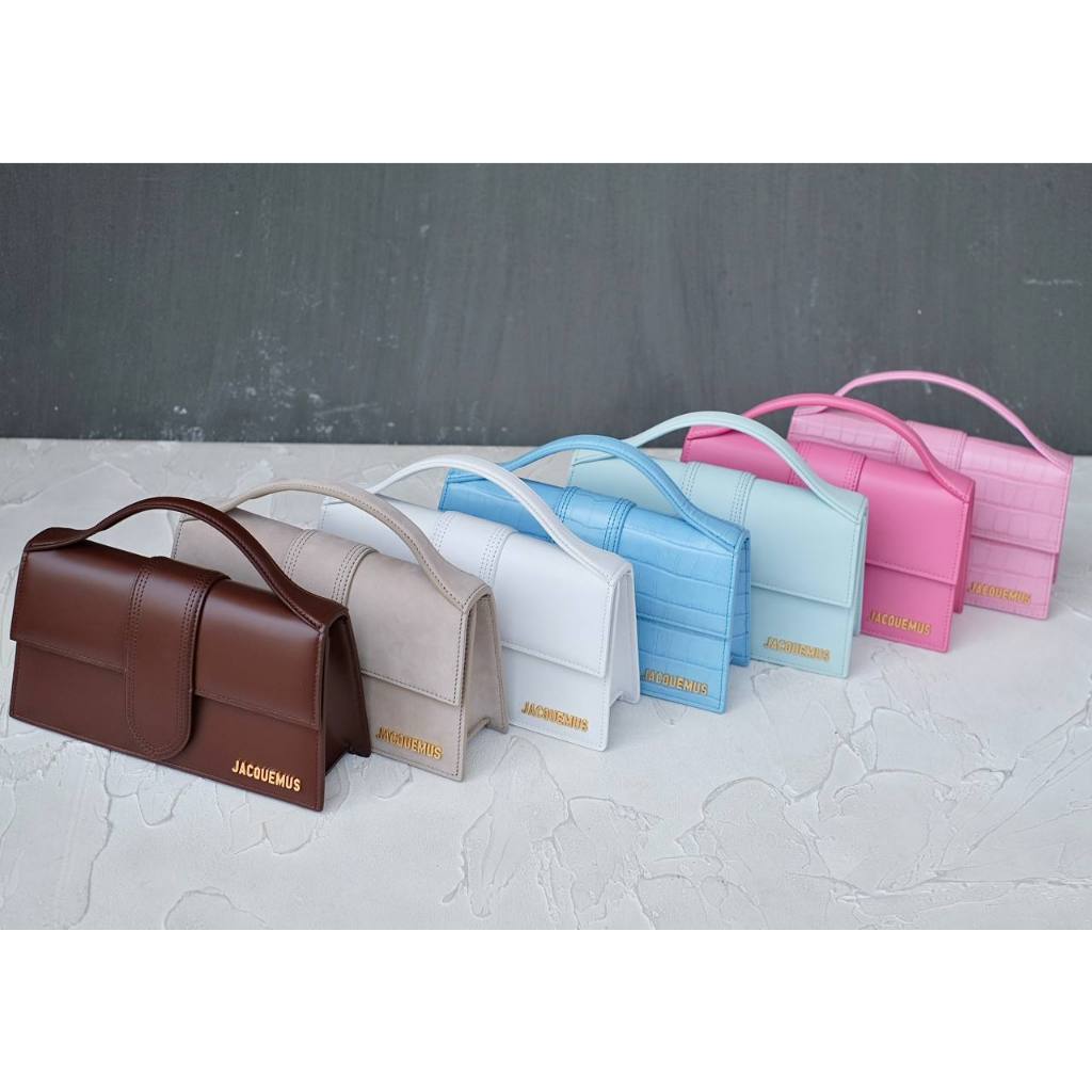 Jual TAS BRANDED ORIGINAL - Jacquemus Le Grand Bambino Bag | Shopee ...