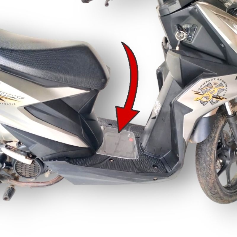 Jual aksesoris beat led tutup aki akrilik beat deluxe beat led dan beat ...