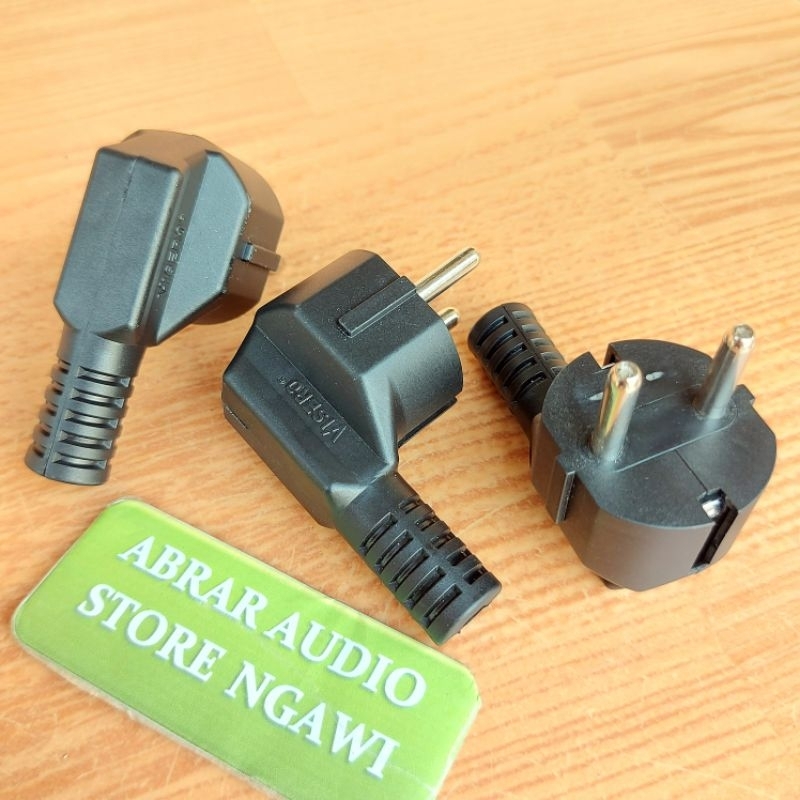 Jual COLOKAN / STEKER ARDE L VISERO HITAM VS-104L | Shopee Indonesia