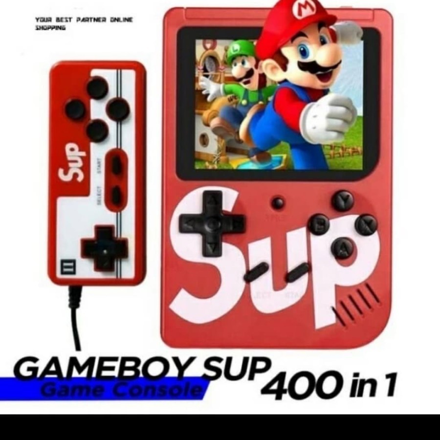 Jual gameboy sup 2 player retro mini game 400 in 1 promo GAMEBOY Player ...