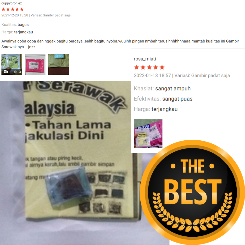 Jual Gambir Siam Serawak Padat Kalimantan Malaysia Asli 100% Original ...