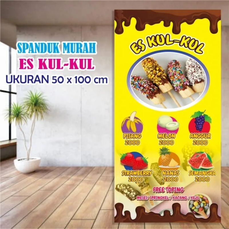 Jual Spanduk Es Kul-Kul, Banner Es Kul Kul Viral | Shopee Indonesia
