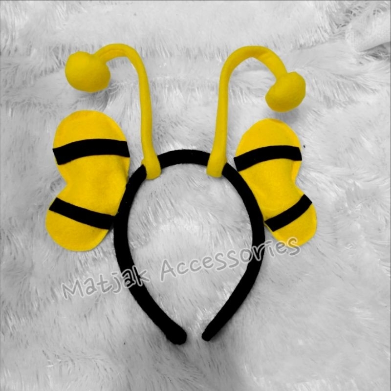 Jual Bando karakter lebah antena lebah queen bee cosplayer | Shopee ...