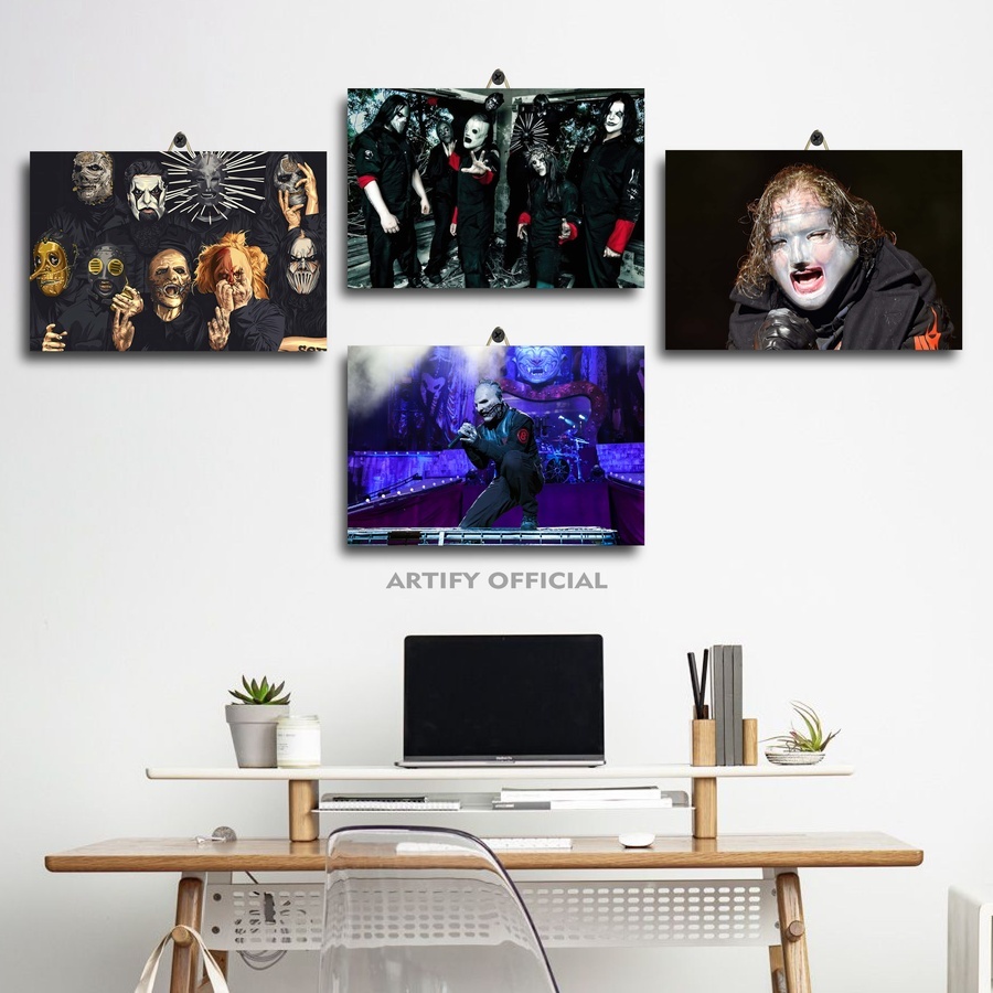 Jual Poster Kamar Cowok Metal Band Slipknot 20X30 | Artify Official ...