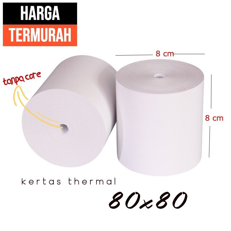 Jual Kertas Thermal ukuran 80x80 | Shopee Indonesia