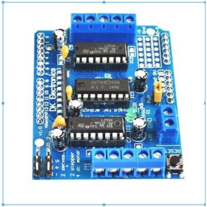 Jual Arduino Motor Driver Shield L293D H-Bridge Motor DC & Stepper ...