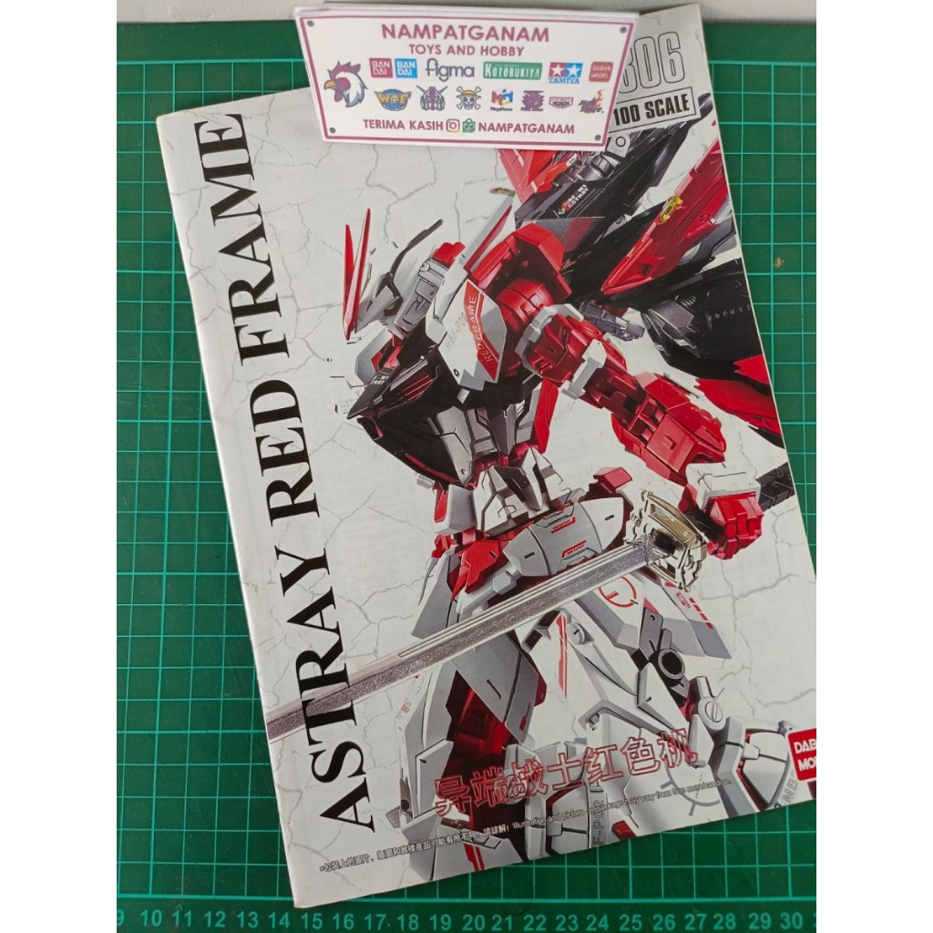 Jual DABAN MG 1/100 ASTRAY RED FRAME METABUILD VERSION ARF MANUAL BOOK ...
