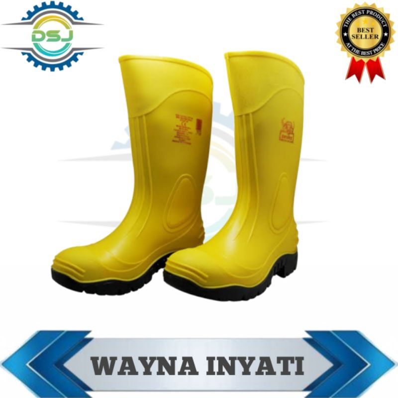 Jual Sepatu Safety Boots Wayna Inyati / Wayna Inyati Original | Shopee ...