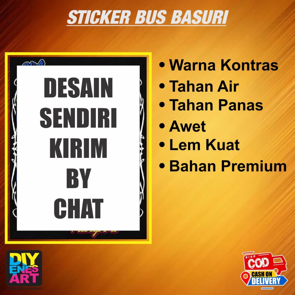 Jual Stiker bis basuri harga reseller isi 72, stiker bus basuri viral ...