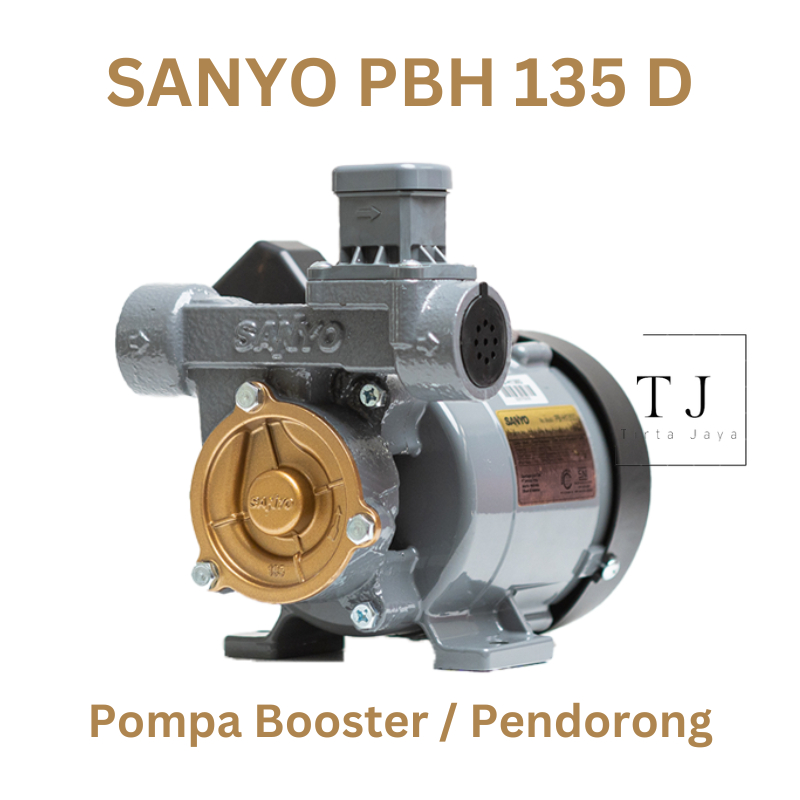 Jual Pompa Booster SANYO PBH 135 D 125 Watt Pompa Pendorong / Booster Pump | Shopee Indonesia
