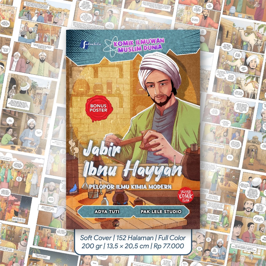 Jual Komik JABIR IBNU HAYYAN Pelopor Ilmu Kimia Modern Ilmuwan Muslim Dunia Buku Anak Penerbit ...
