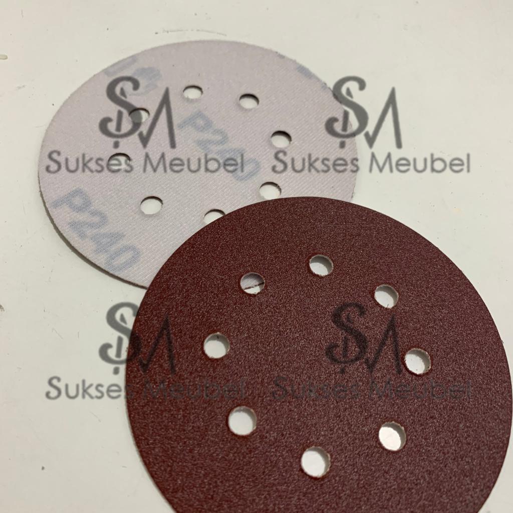 Jual GH 200 DE / AMPLAS VELCRO 5" / AMPLAS BULAT GOOD HAND 5 INCH GRIP ...