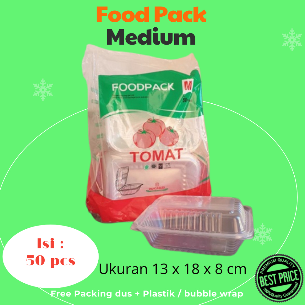 Jual Foodpack Tomat Bening Ukuran M - Medium isi 50 pcs | Shopee Indonesia