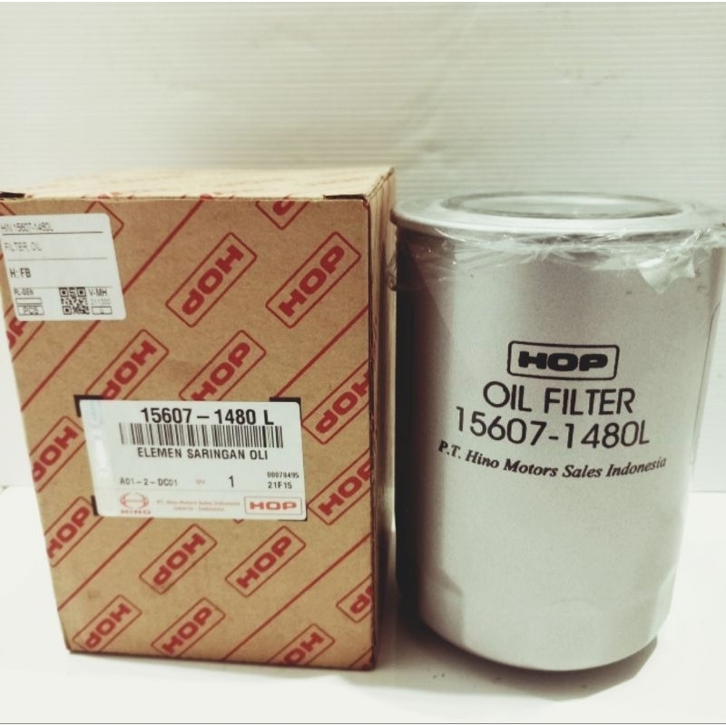 Jual Filter Oli Hino Bus FBWL2WGLZ15607-1480L | Shopee Indonesia