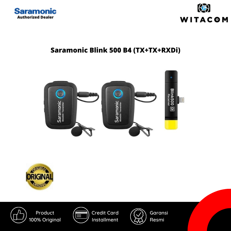 Jual Saramonic Blink500 B4 Saramonic Blink 500 B4 Tx Tx Rxdi For