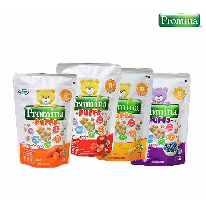Jual Promina puff 8+ / Snack bayi / Camilan Bayi 15gr | Shopee Indonesia