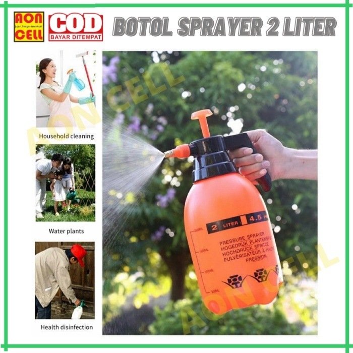 Jual alat semprot semprotan air tanaman burung desinfektan 2 liter 2 L ...