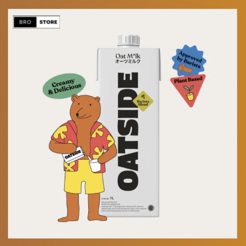 Jual Oatside Oat Milk - Barista Blend 1 Liter | Shopee Indonesia