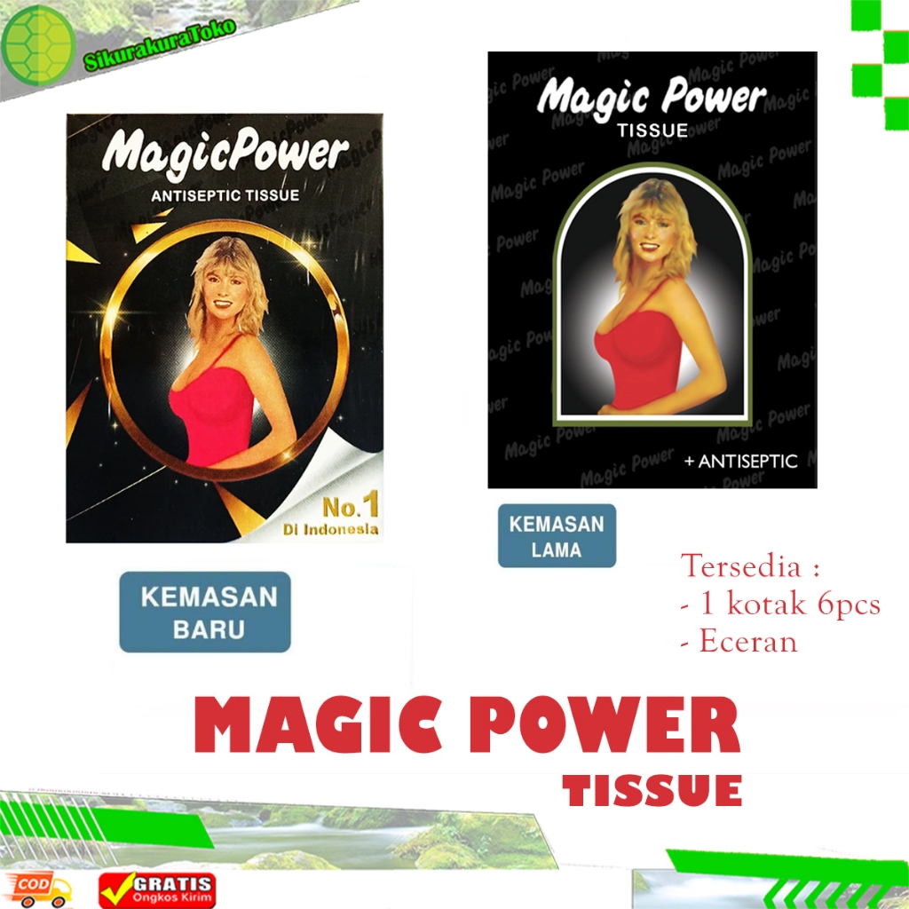 Jual (SKN) Tissue Magic Power Classic Man Super | Shopee Indonesia
