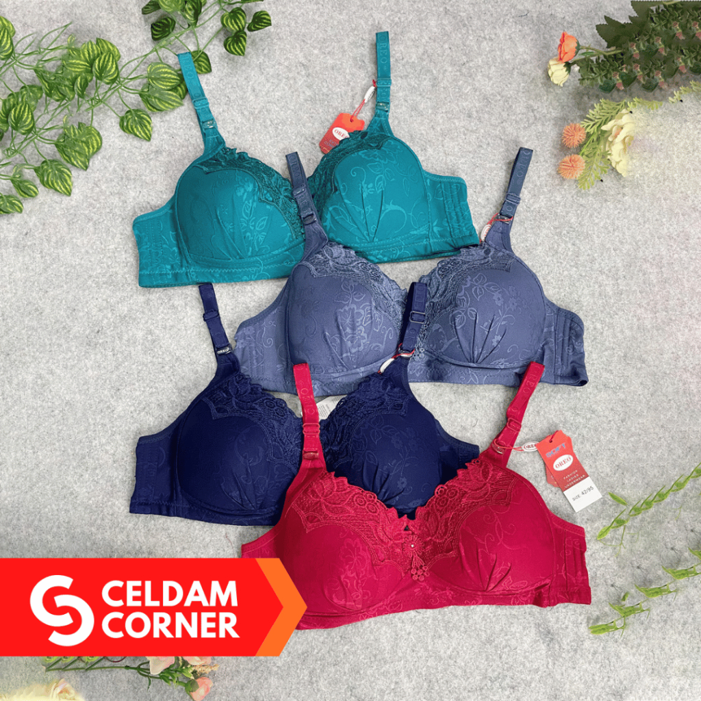 Jual CELDAM CORNER BRA OREO DAPAT 5 BRA OREO CUP B KAIT 3 CUCI GUDANG ...