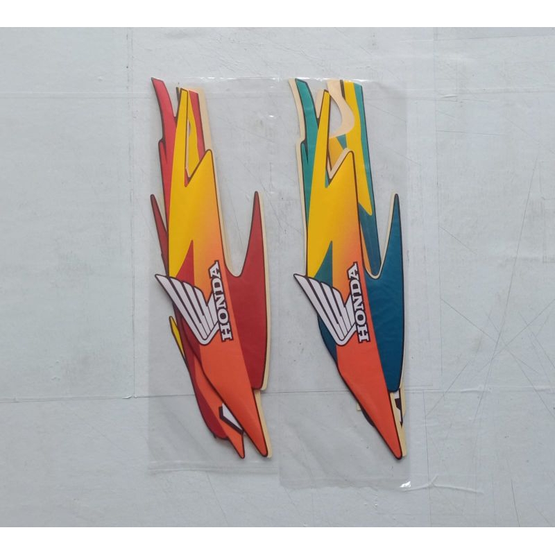 Jual stiker stripping standart motor WIN 100 2001 | Shopee Indonesia
