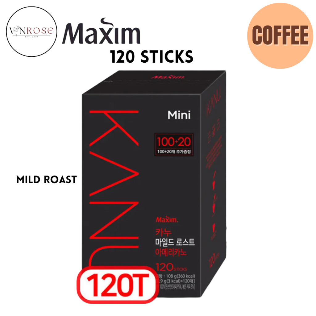 Jual Maxim Kanu Mini Mild Roast Americano/Dark Roast Americano 120T ...