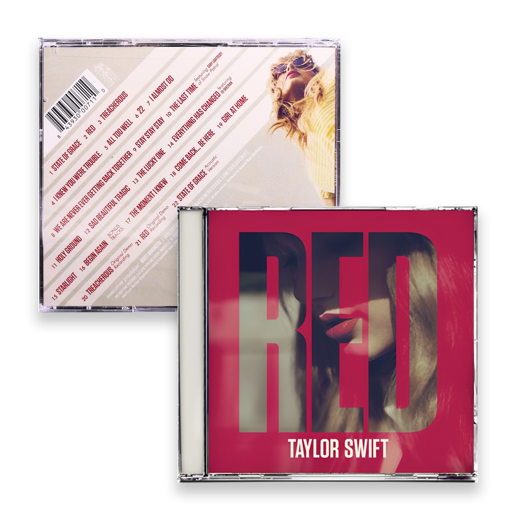 Jual Taylor Swift - Red (Deluxe Edition) CD | Shopee Indonesia