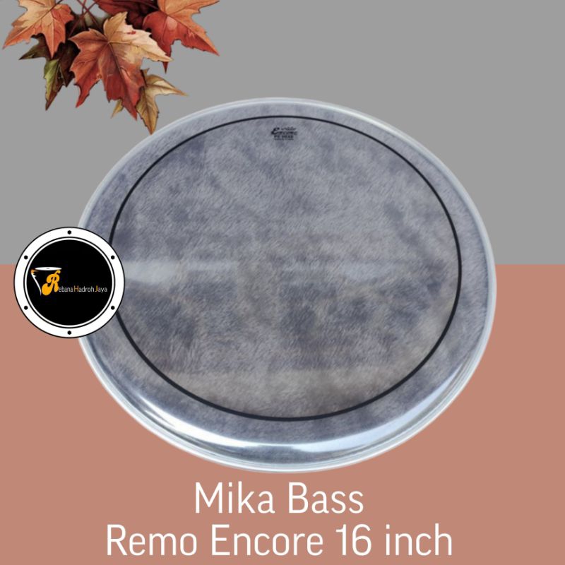Jual Mika Encore 16 Inch Bass Hadroh 14 Inc Bas Drum Remo Transparan Double Layer | Shopee Indonesia