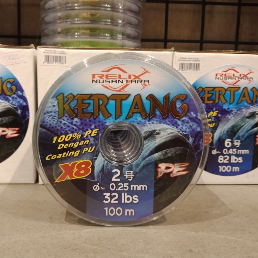 Jual Senar PE KERTANG X8 CONNECTING 100m Relix Nusantara | Shopee Indonesia