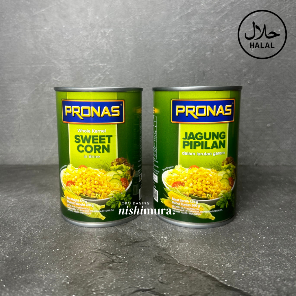 Jual Jagung Kaleng Manis Pipilan PRONAS Whole Kernel Sweet Corn in ...