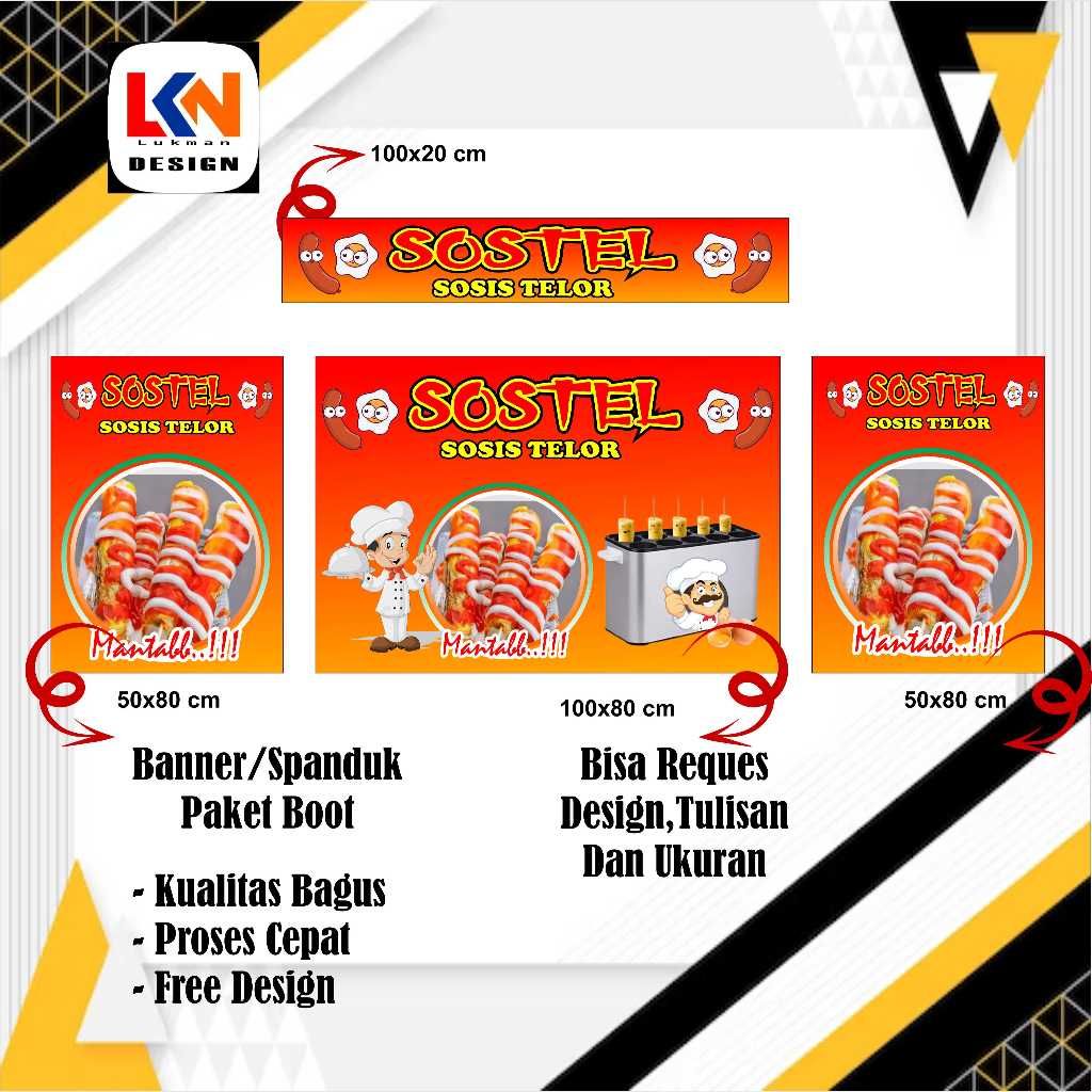 Jual Banner, Spanduk Paket meja Boot | Shopee Indonesia