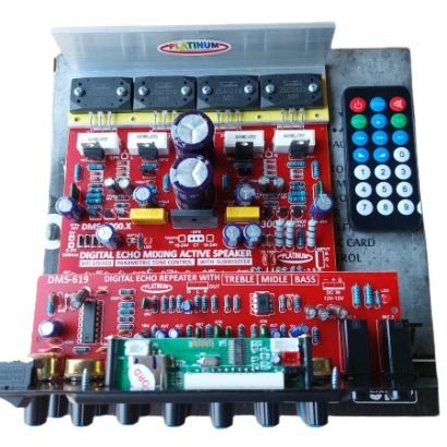 Jual KIT PCB SPEAKER AKTIF BLUETOOTH MP3 MIXING ECHO MIC SANKEN ...