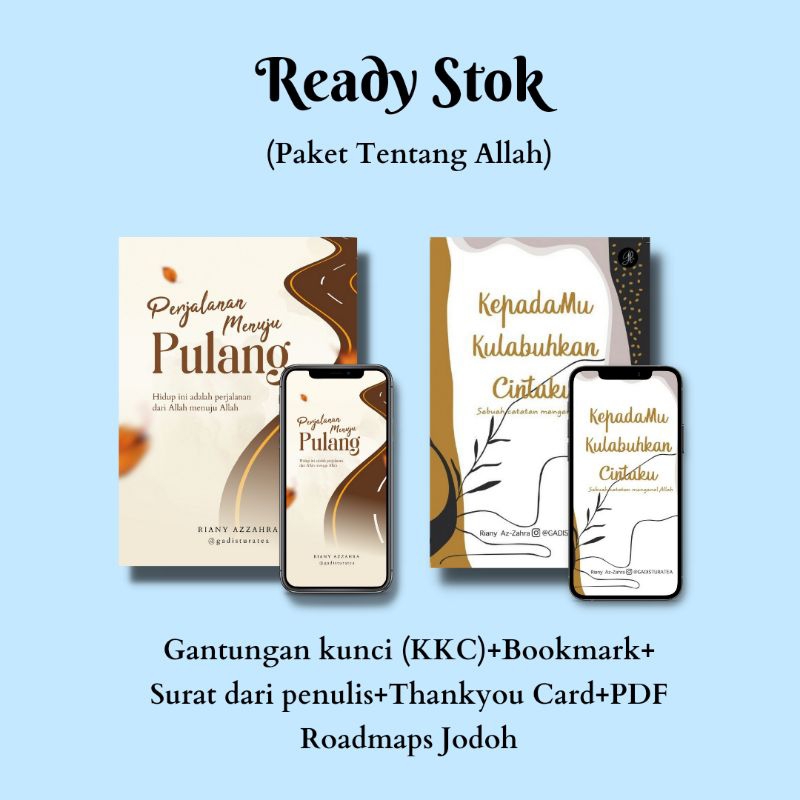 Jual PAKET BUNDLE TENTANG ALLAH - Perjalanan Menuju Pulang & Kepadamu ... Jual PAKET BUNDLE TENTANG ALLAH - Perjalanan Menuju Pulang & Kepadamu ...
