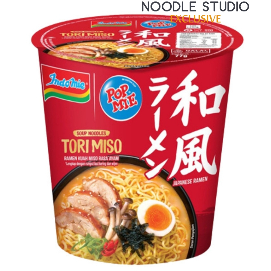 Jual Pop Mie ToriMiso Tori Miso Cup Noodle Soup Ramen Kuah Miso Rasa ...