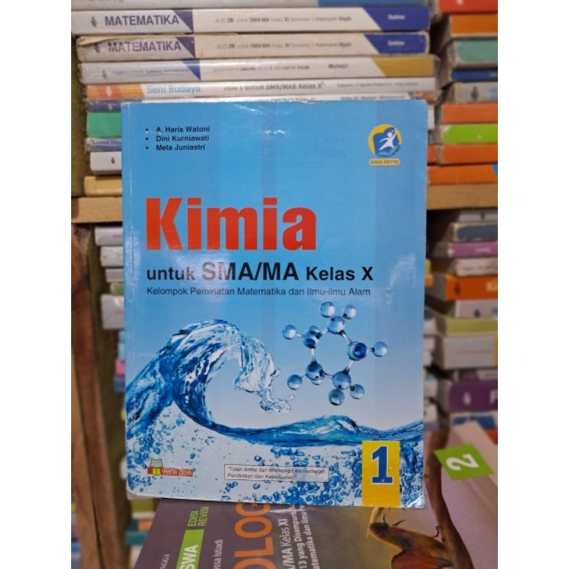 Jual BUKU KIMIA KELAS 10/X/1 SMA/MA YRAMA WIDYA | Shopee Indonesia