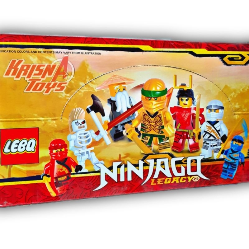 Jual MAINAN BALOK SUSUN FIGURE NINJA MOTOR/BRICKS NINJA-GO LEGACY ...