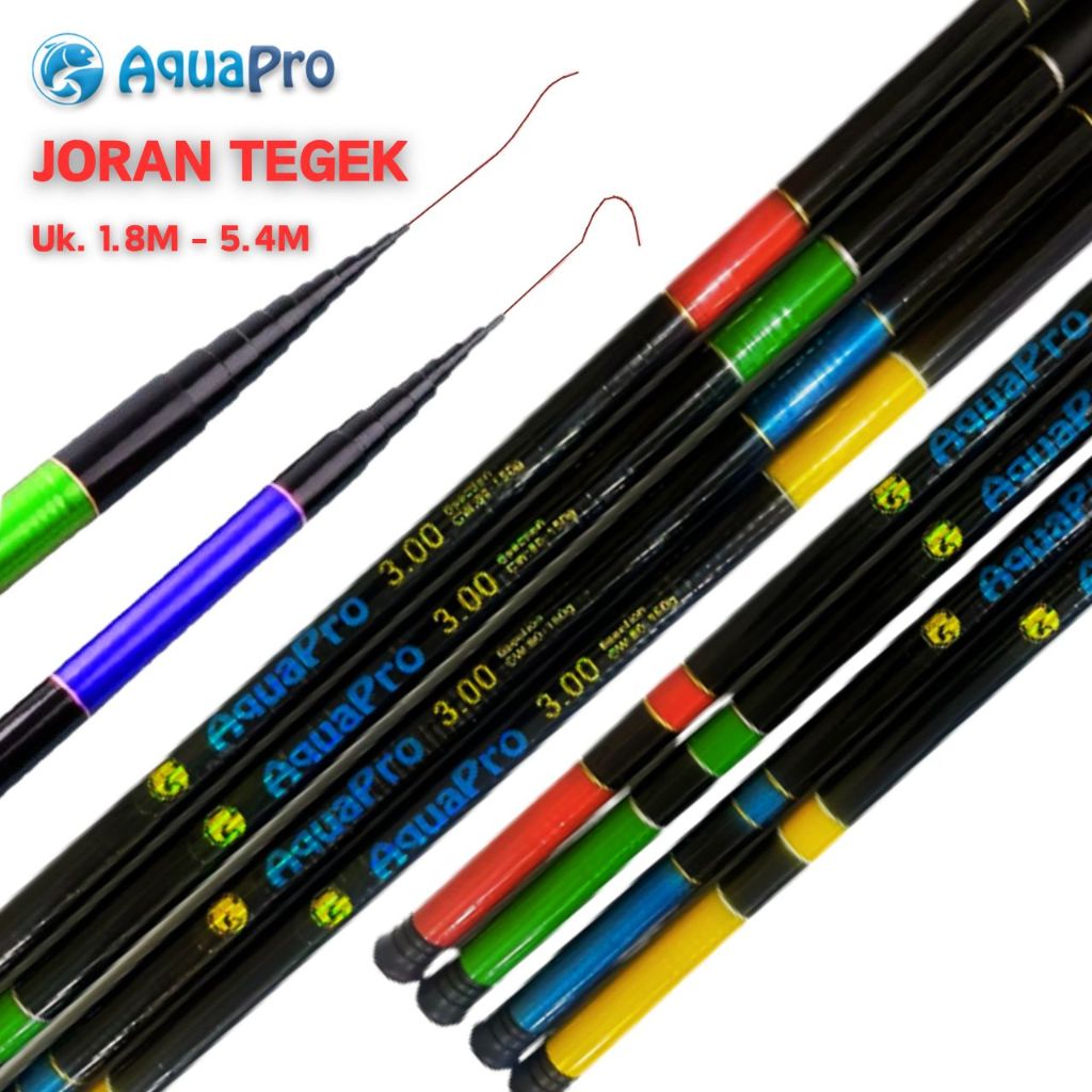 Jual AquaPro Joran Tegek 1.80M - 5.40M Joran Pancing Kualitas Tinggi ...