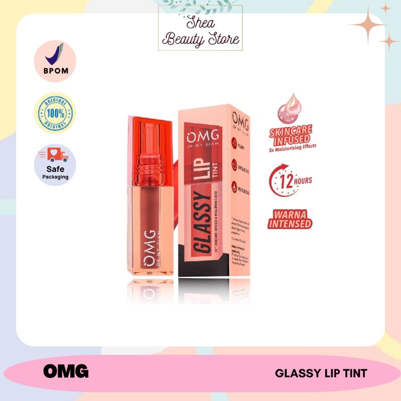 Jual OMG Glassy Lip Tint | Shopee Indonesia