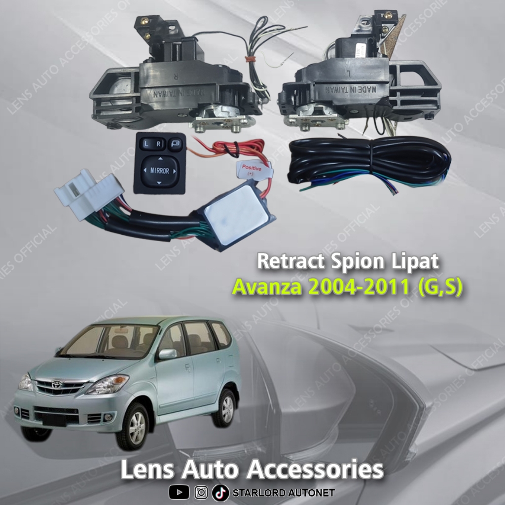 Jual RETRACT SPION LIPAT AVANZA 2004-2011 SAKLAR model original (G, S ...