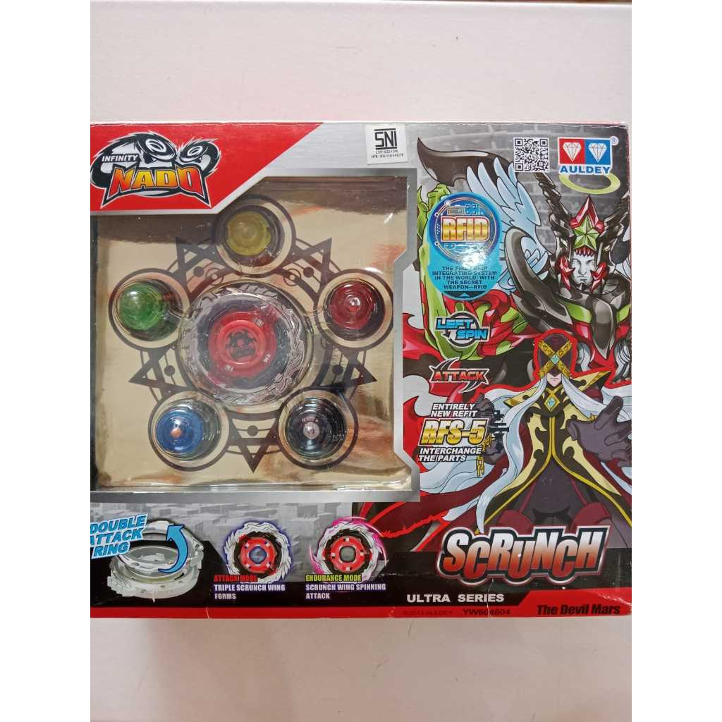 Jual Gasing Auldey Infinity Nado Ultra Series | Shopee Indonesia