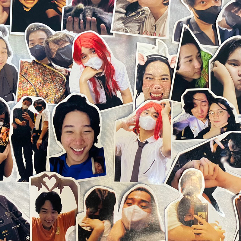 Jual Photo cutting stiker cutting foto untuk bucket foto bouquet ...