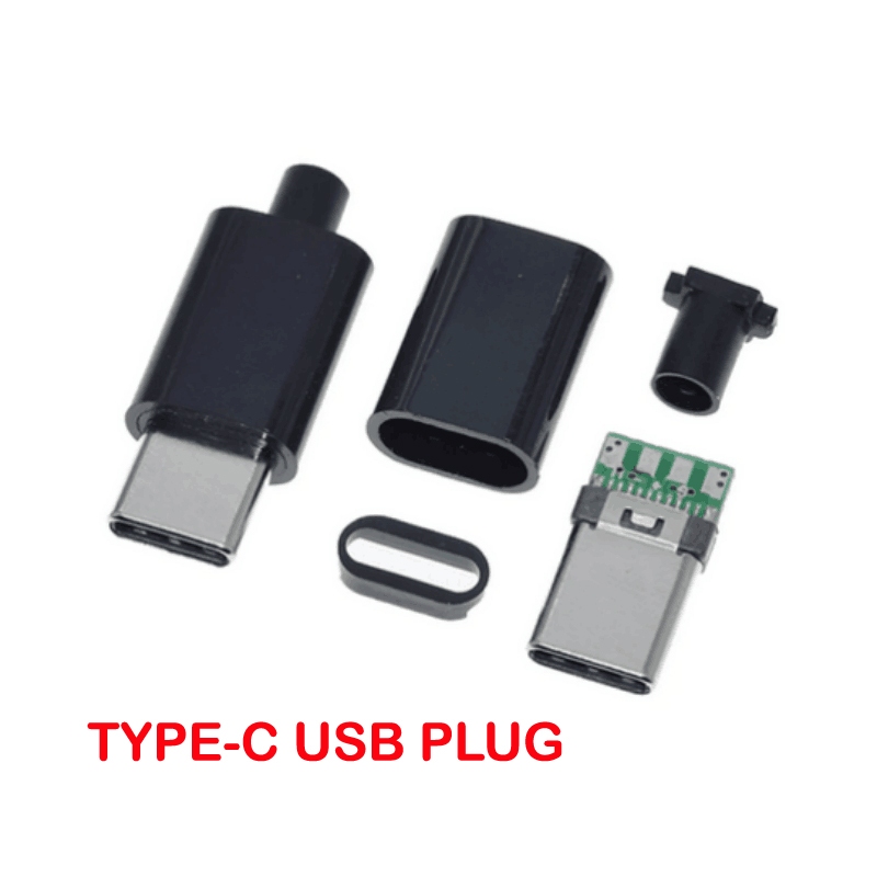 Jual JACK TYPE-C USB PLUG MALE TYPE-C USB CONNECTOR KEPALA CHARGER HP ...