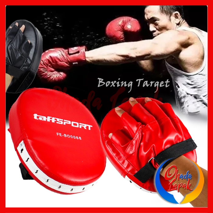 Jual Boxing pad Muay Thai PU Foam Boxer Target Pad Samsak Target ...